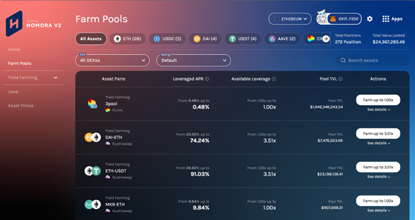 HOMORA V2 ธุรกิจ Leverage Farming แบบ Muti-chain ที่ทำให้ฟาร์มได้ ...