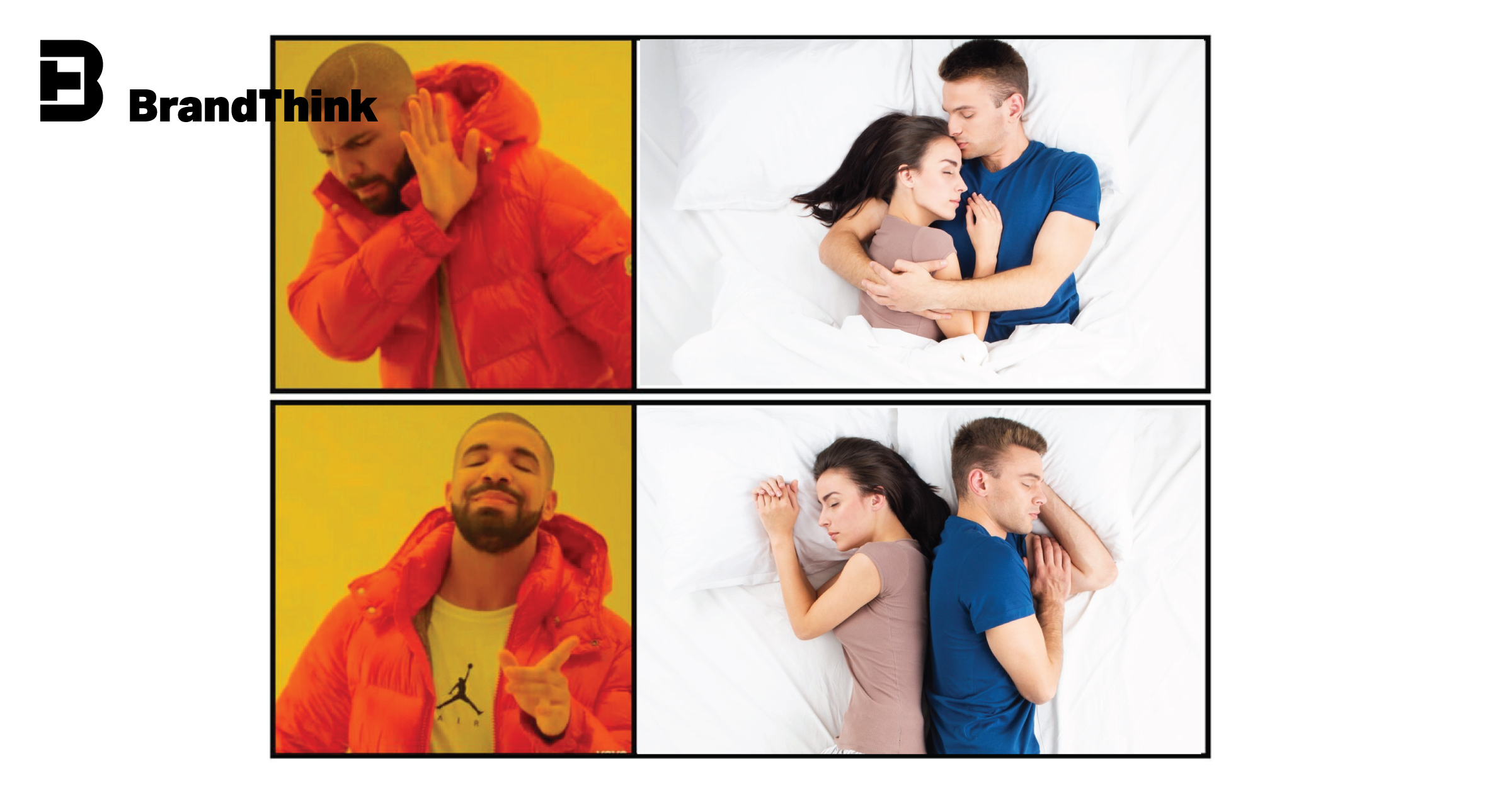 นอนหันหลังให้กัน คือท่านอนที่ ‘ดีที่สุดสำหรับคู่รัก’ | BrandThink