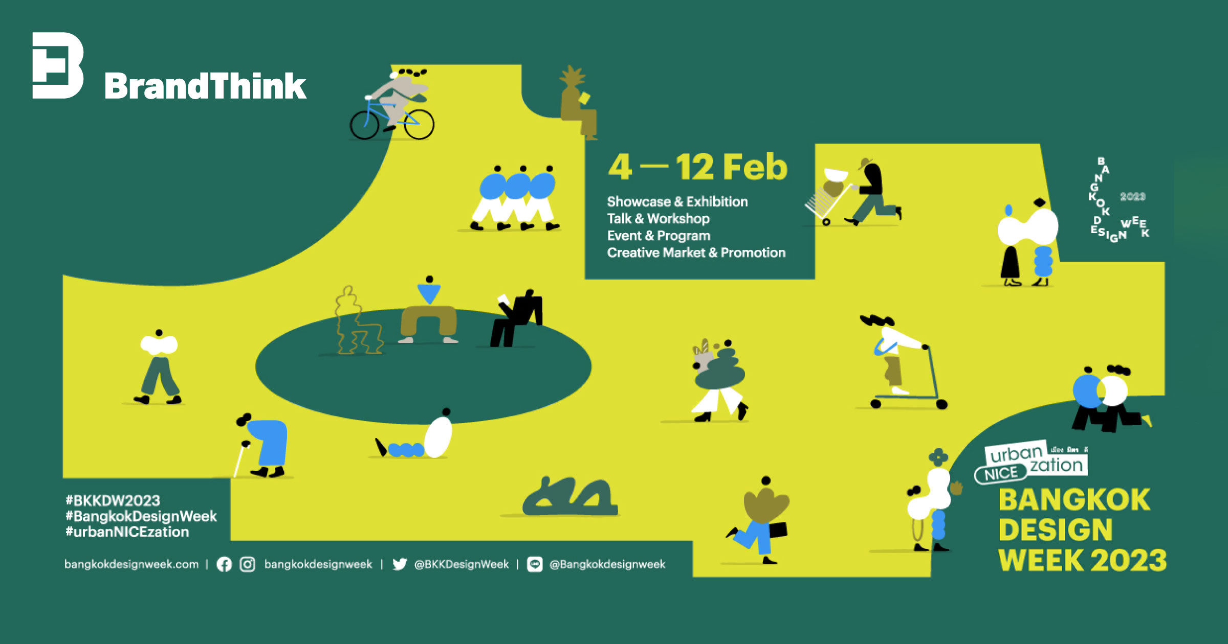 ชวนส่องโปรแกรมไฮไลต์ 6 ย่านทั่วกรุงเทพฯ ในงาน ‘Bangkok Design Week 2023’ ภายใต้ธีม urban‘NICE ...