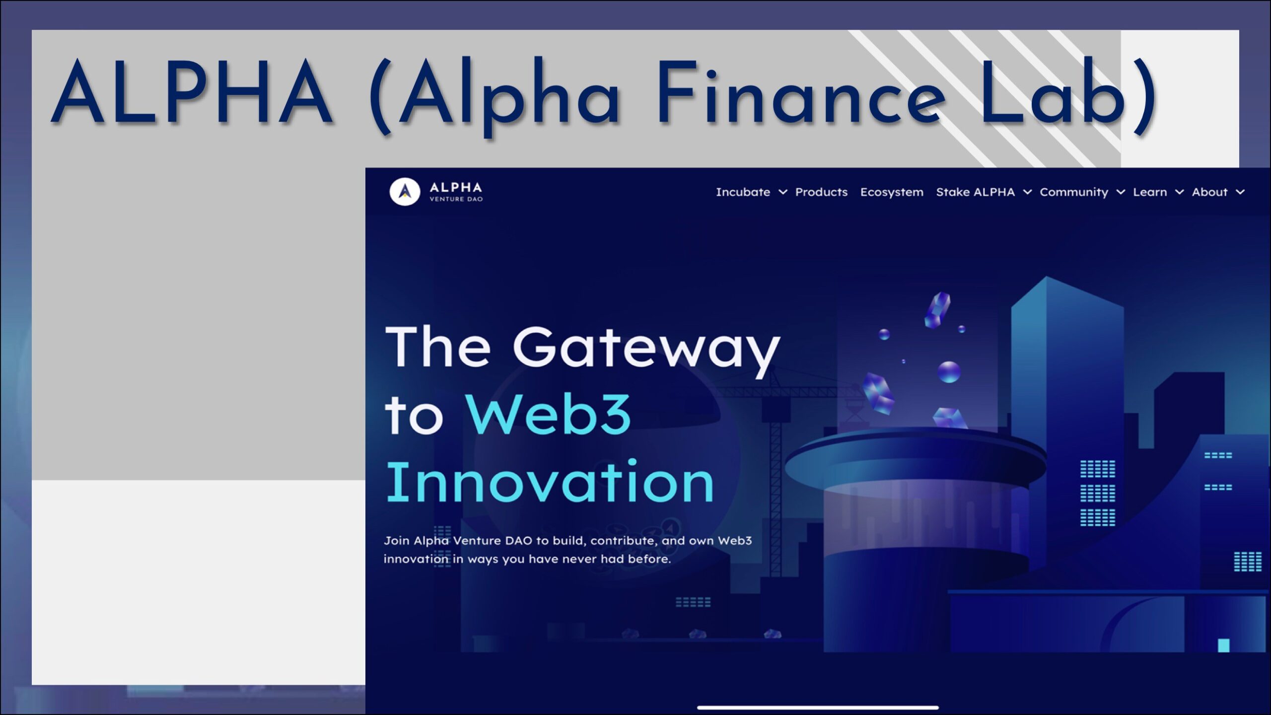 ALPHA แพตฟอร์ม Defi ของคนไทยที่เฉิดฉายระดับโลก | BrandThink